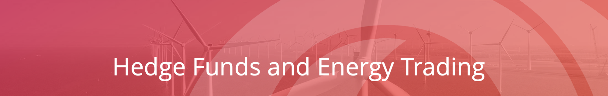 Hedge Funds and Energy Trading